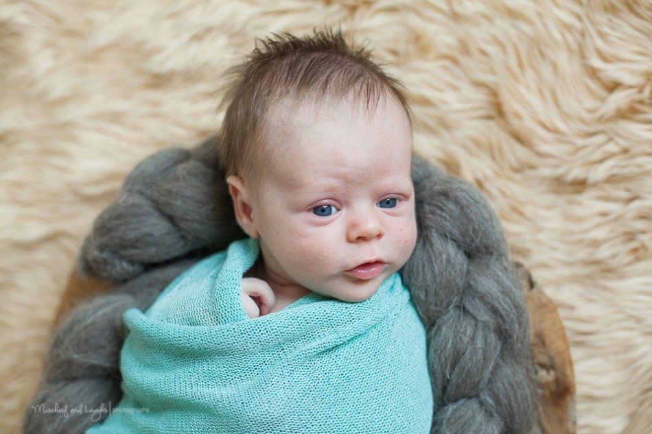 newborn photos older baby - Mischief and Laughs Photography